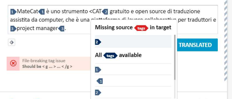 Fixing tag errors and tag issues