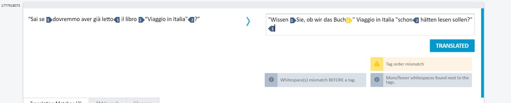 Fixing tag errors and tag issues