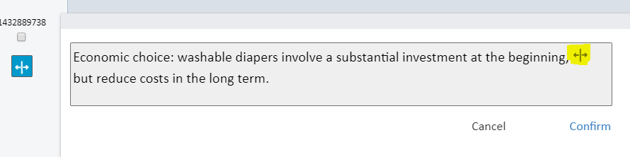 Splitting and Merging Segments